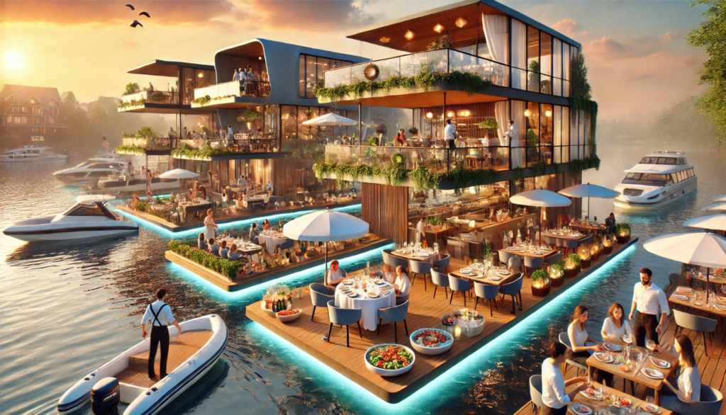 A New Wave of Dining Experiences with Floating Restaurants and Bars - V ...